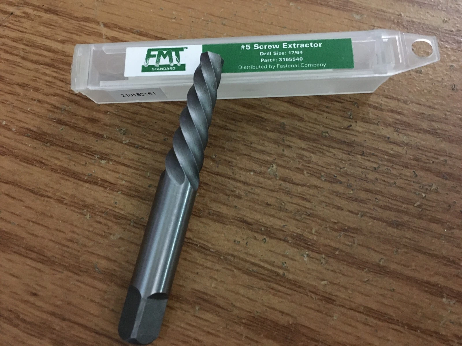 FABLE- FmtÂ® Ex-5 17/64" Drill Size Carbon Steel Sandblast Finish Screw ...