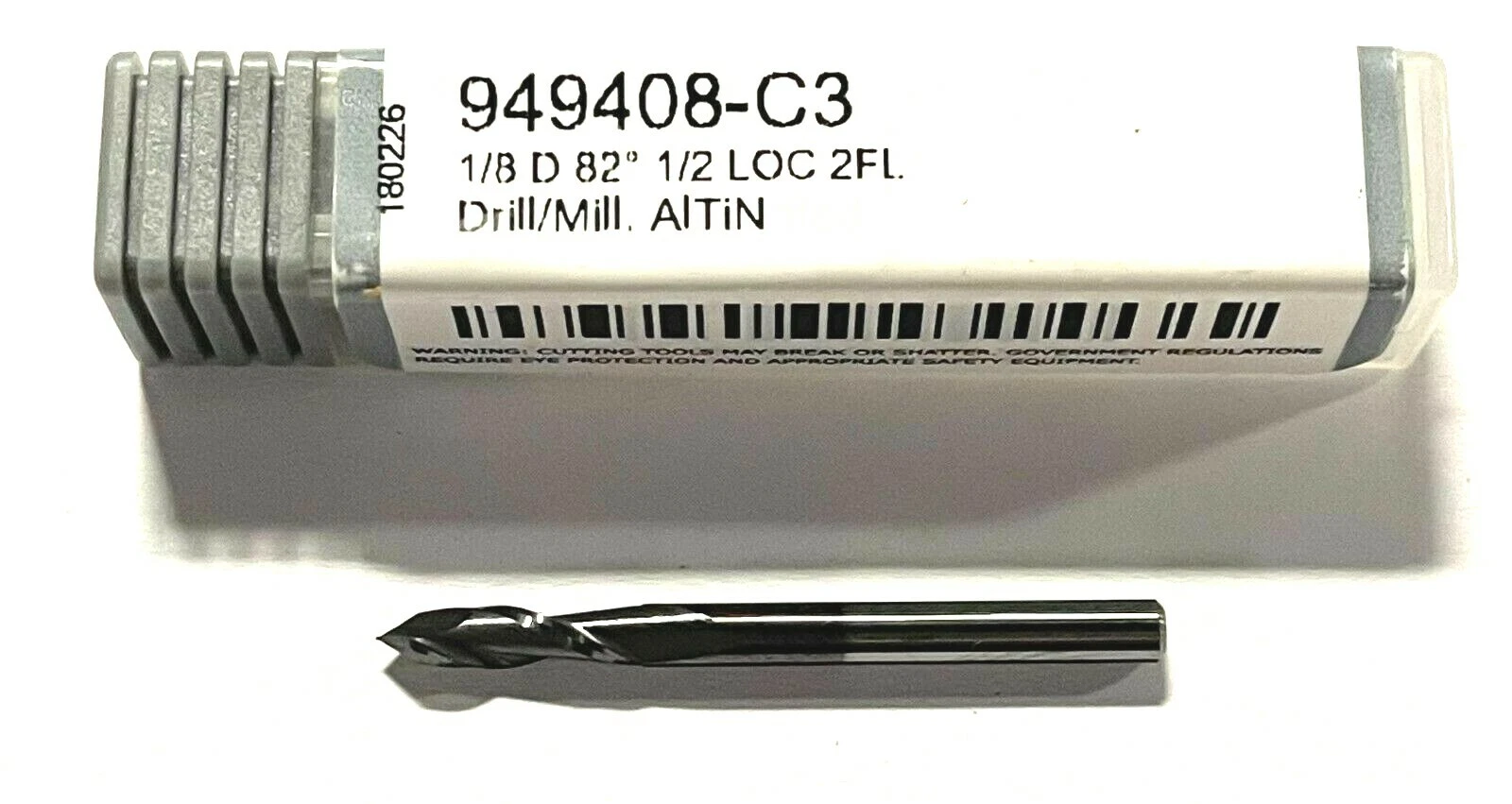 FABLE- Harvey Tool 1/8" Solid Carbide Drill Mill 82Â° Altin Coated 2 ...