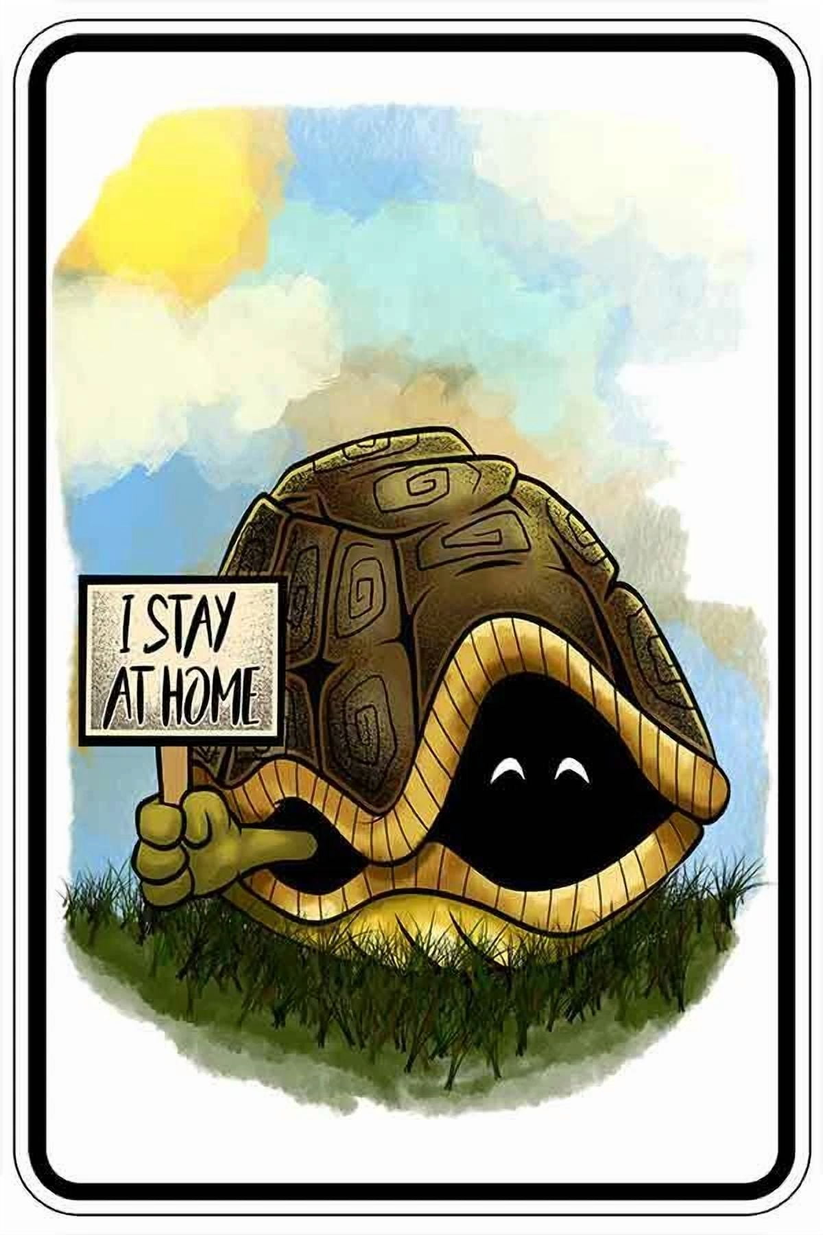 FABLE- I Stay At Home Sign Metal Funny Man Cave House Decor B110 ...