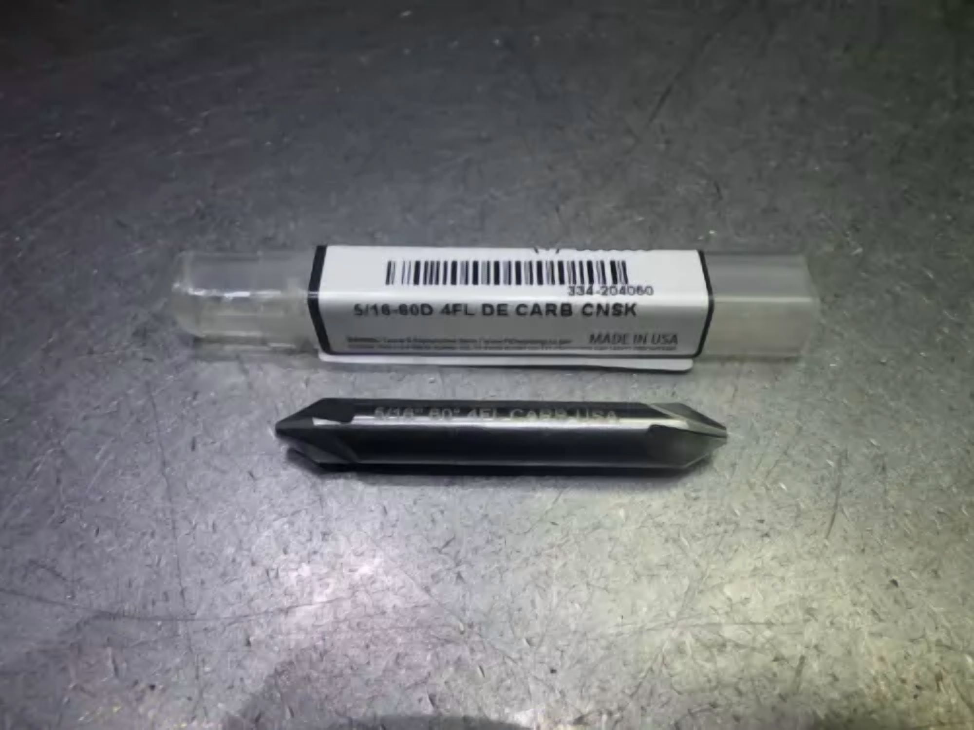 FABLE- Monster 5/16" 60 Deg 4 Flute De Carbide Countersink 334-204050 ...