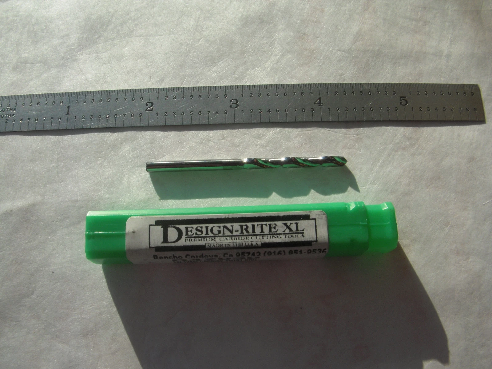 FABLE- New Design-Rite Xl Usa Solid Carbide 2Fl. Drill #30 (.1285") Dia ...