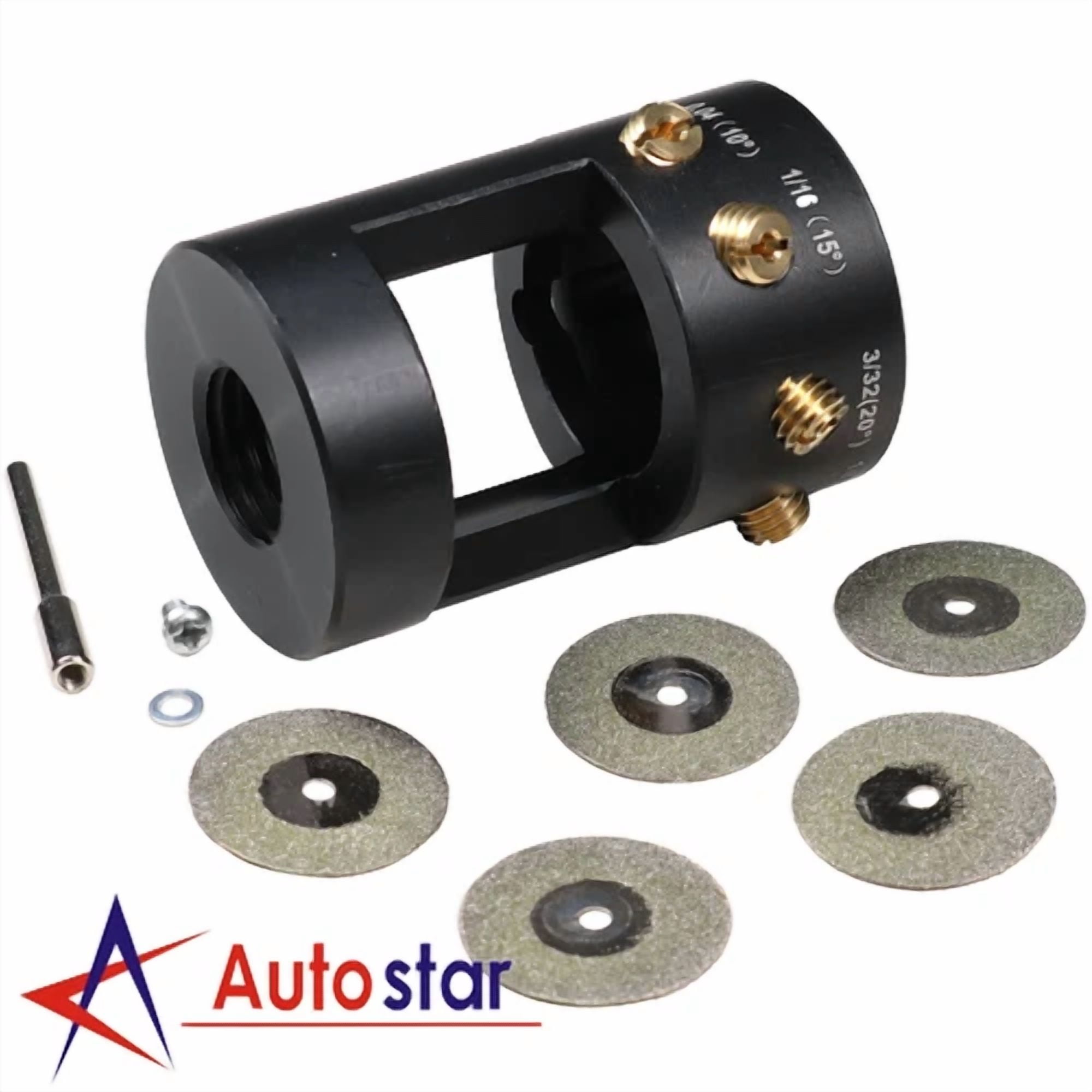 FABLE- New Tungsten Grinder & Sharpener Multi-Angle Offsets Head Tool ...