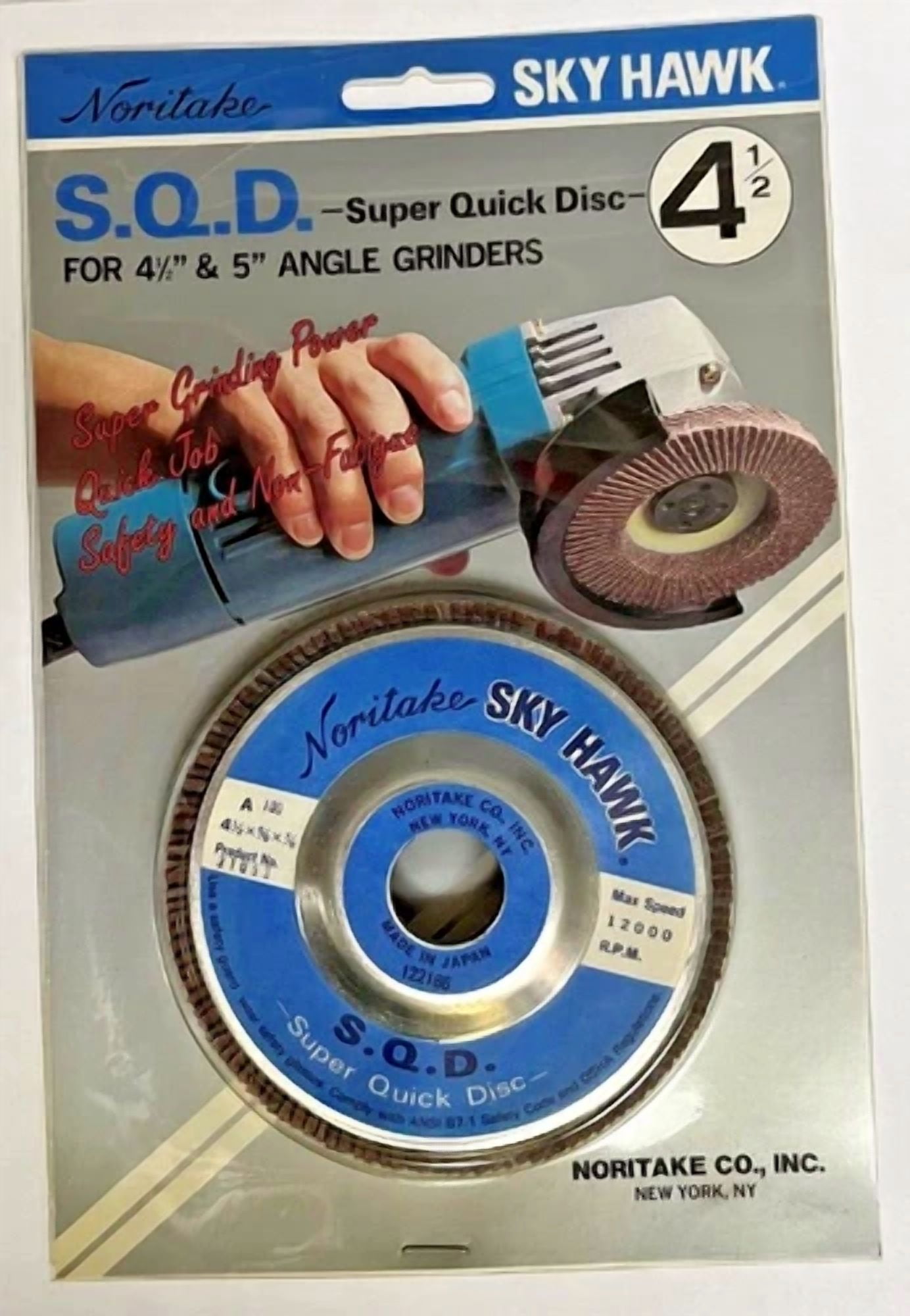 FABLE- Noritake 31053, 4 1/2 Inch Super Quick Disc For Grinder (100 ...