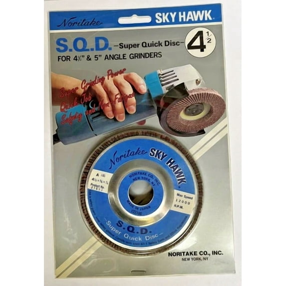 FABLE- Noritake 31053, 4 1/2 Inch Super Quick Disc For Grinder (100 ...