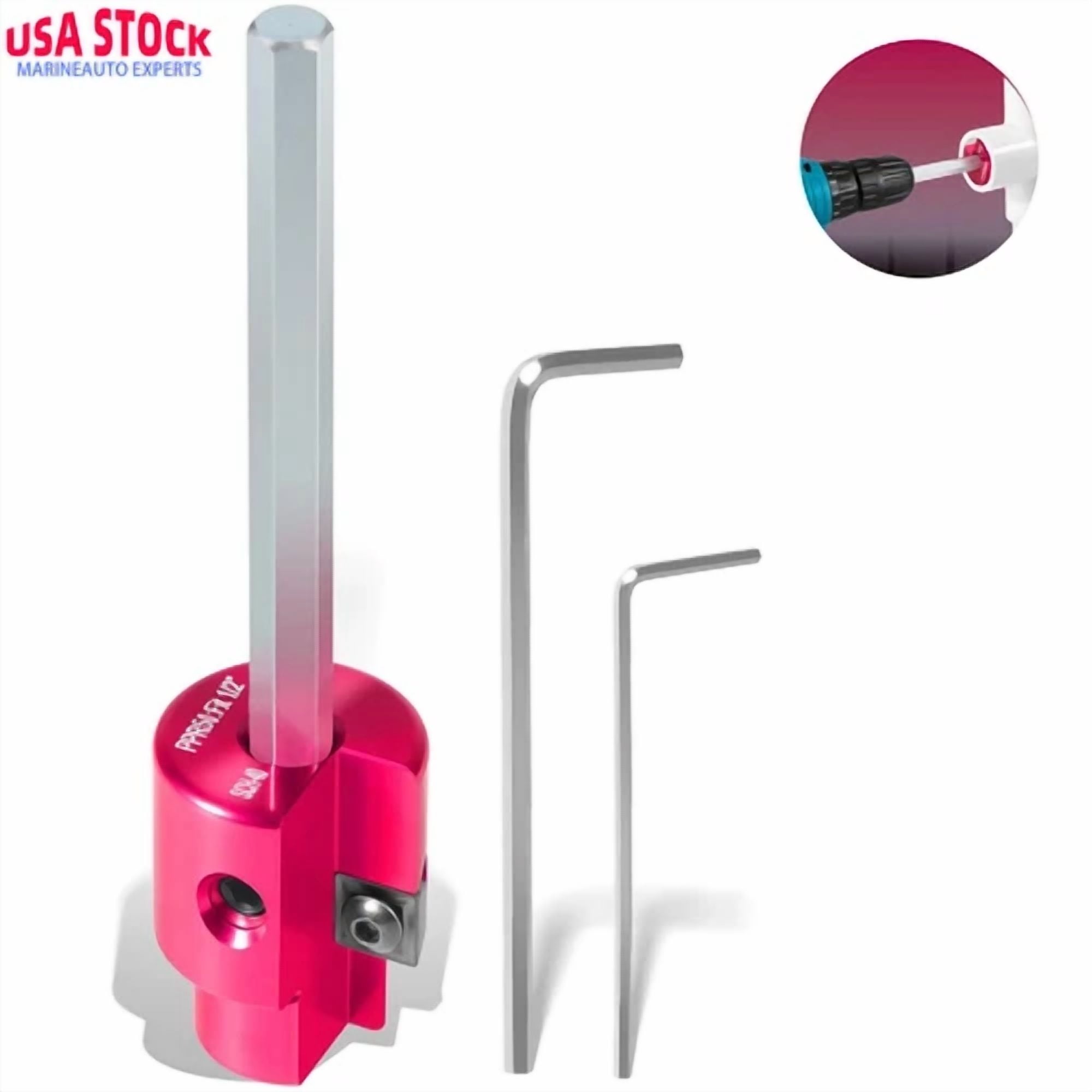 FABLE- Pvc Pipe Fitting Reamer Tool For Drills, Plastic Pipe Reaming, 1 ...