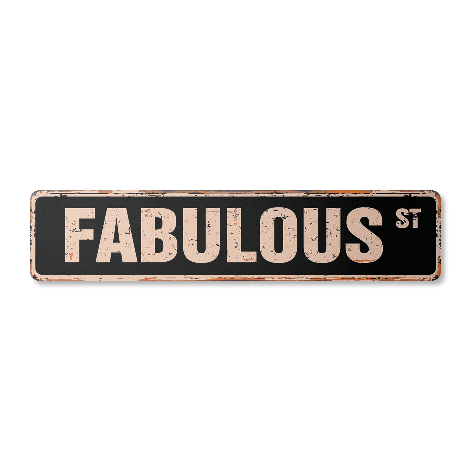 FABULOUS Vintage Plastic Street Sign amazing great best exceptionally ...