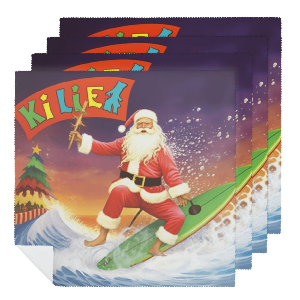 FACANNAP Christmas in Summer Napkins Summer Christmas Disposable ...