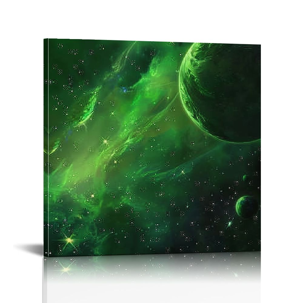 FACANNAP Fantastic Nebula and Planets Wall Glow in The Dark, Galaxy ...