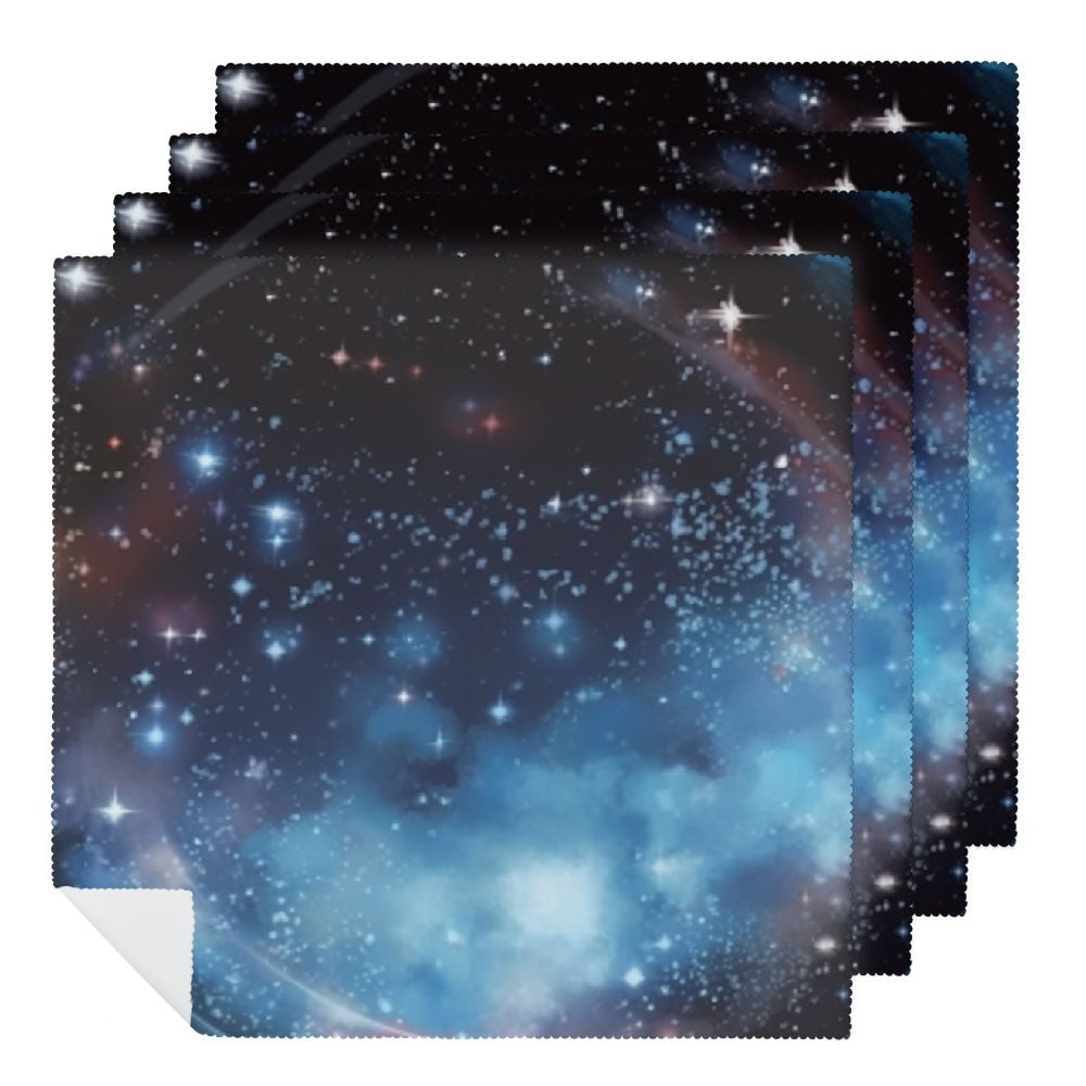 FACANNAP Guests Galaxy Party Starry Night Supplies Tableware Set Outer ...