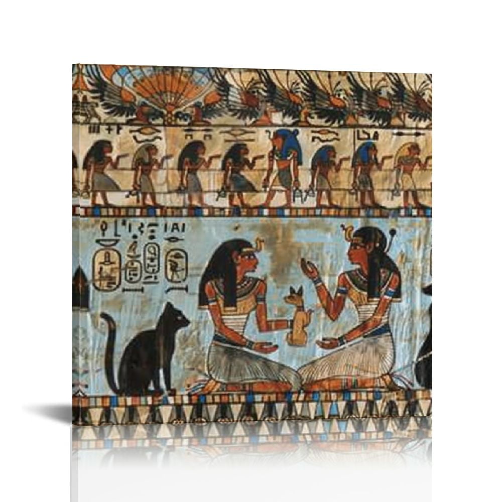 FACANNAP Motivational Ancient Egypt Wall Art Ancient Egyptian Pharaoh ...