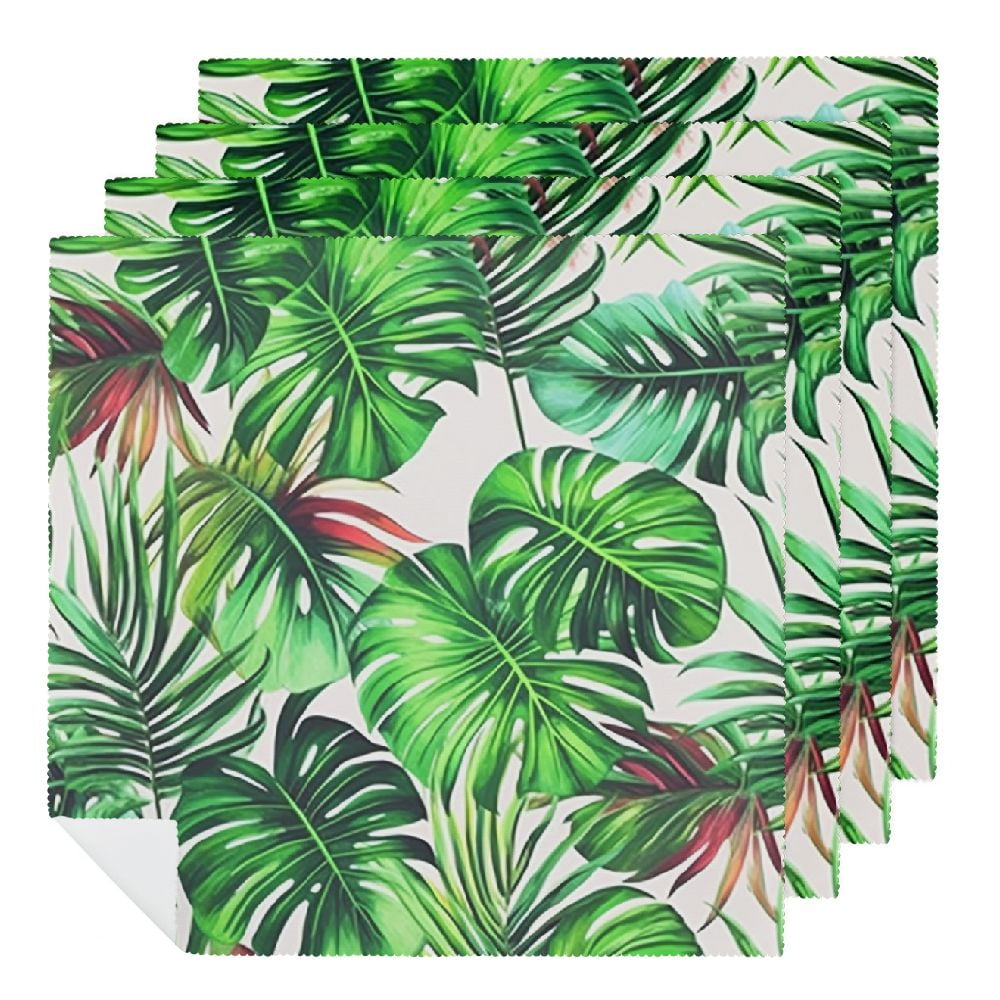 FACANNAP Outus Palm Tree Napkins Tropical Palm Leaf Paper Napkins Guest ...