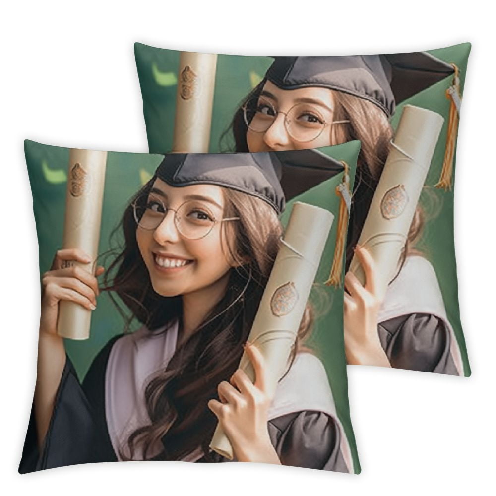 FACANNAP Personalized Gift High School Pillow with Photo and Name ...