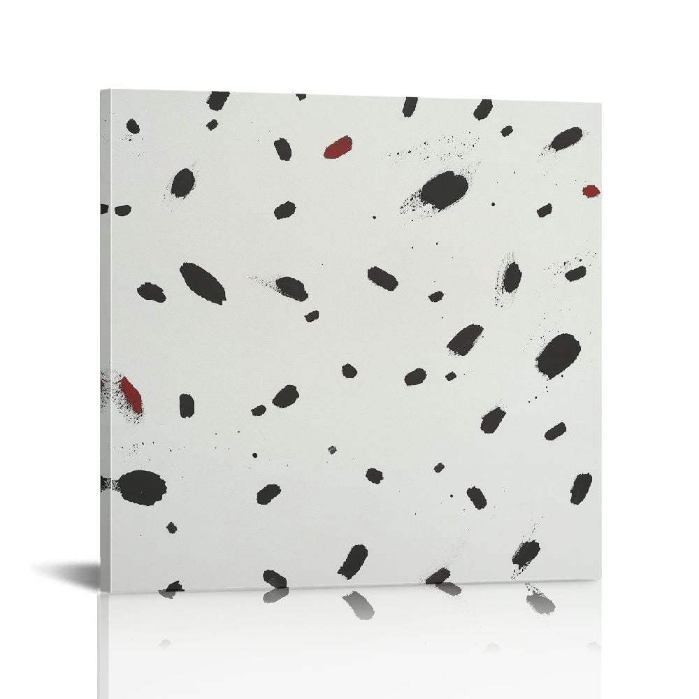 FACANNAP Polka Dots Wall Irregular Polka Dot Wall Modern Wall ...