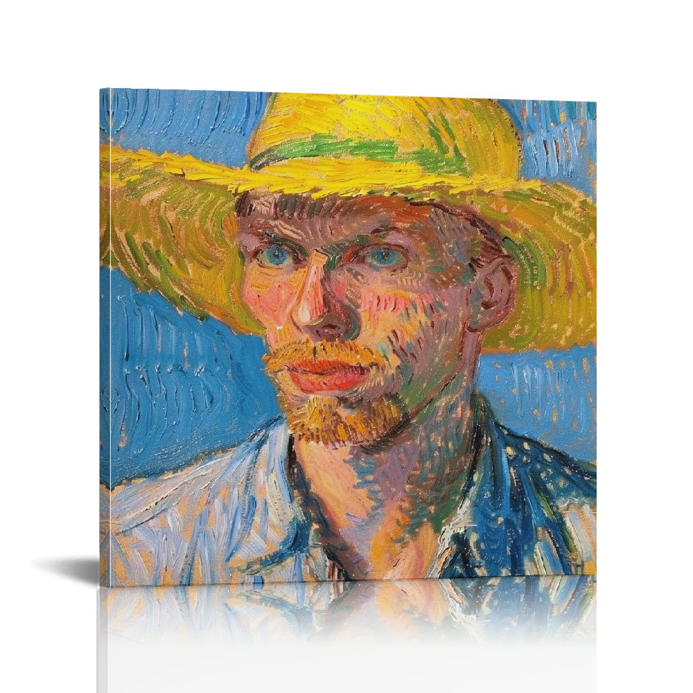 FACANNAP Poster Master Vintage Van Gogh Poster - Retro Self Portrait ...