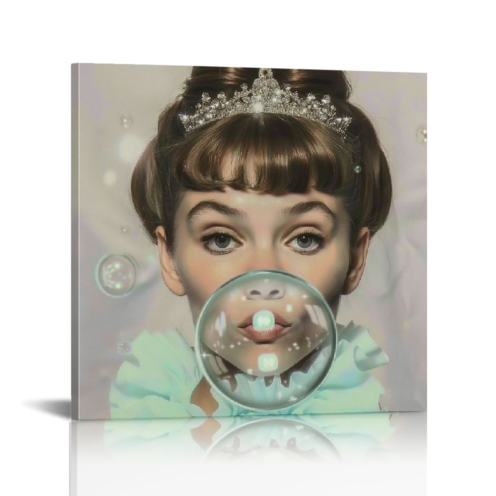 FACANNAP Vintage Pop art Wall Decor Art for Women - Wall Art Gifts for ...