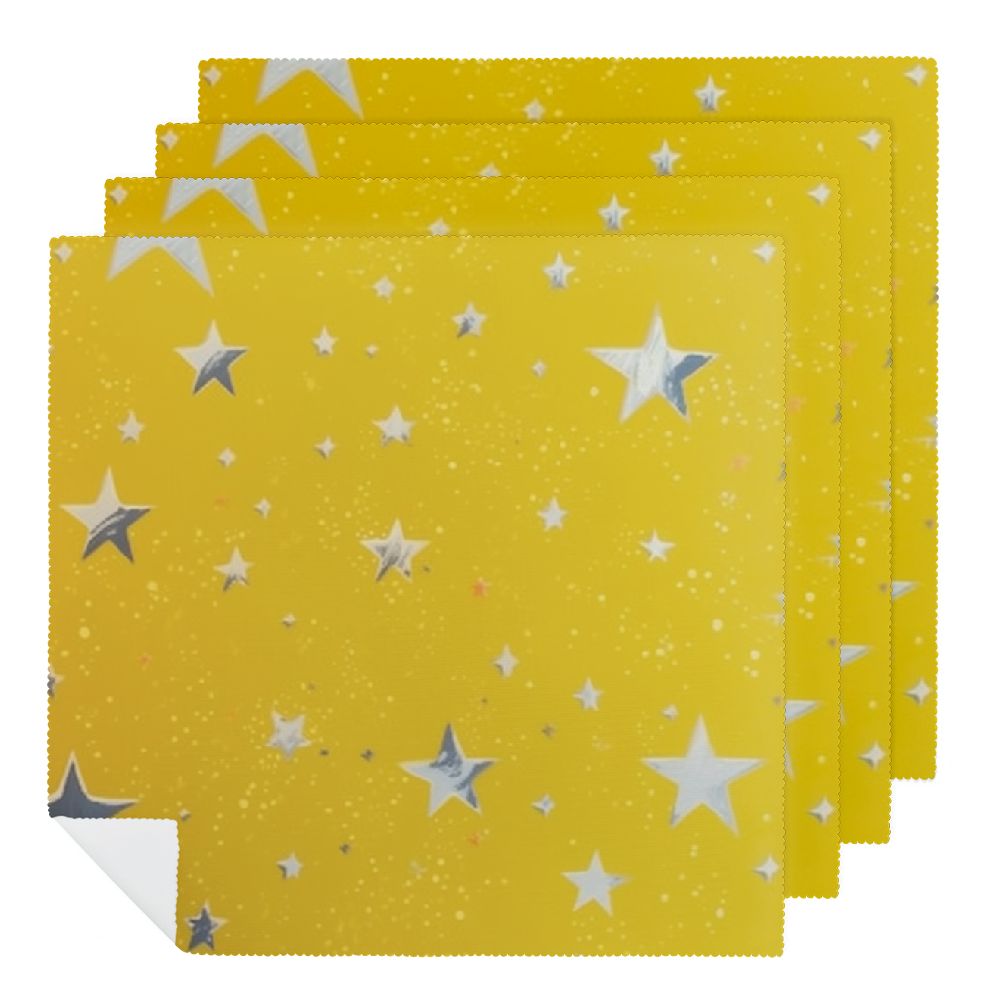 FACANNAP Whaline Star Shaped Plates and Star Napkin Waterproof ...