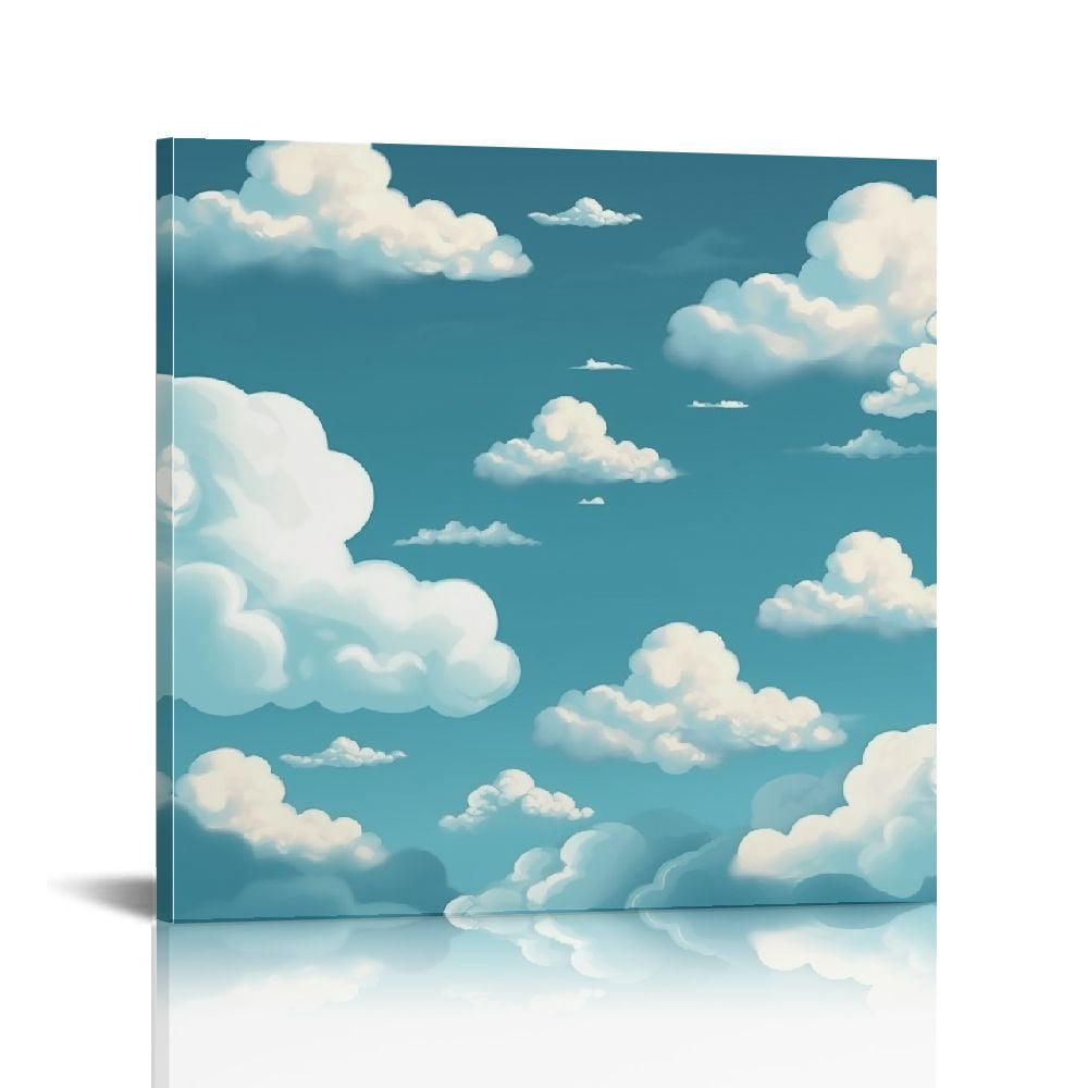 FACANNAP White Clouds for Ceiling Wall Decals Colud Decal for Kids ...