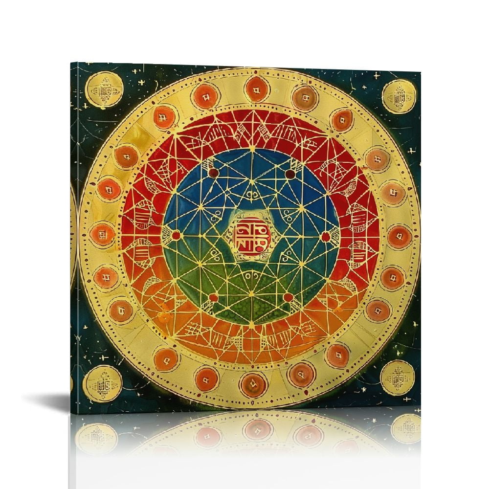 FACANNAP Yogic Mantra Sri Kuber Yantra Kavach | Gold Foil Paper ...