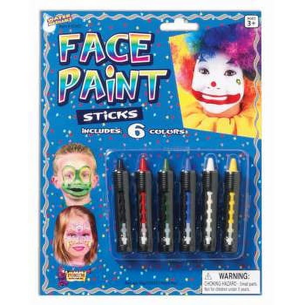 FACE PAINT STICKS-6/SET - Walmart Business Supplies