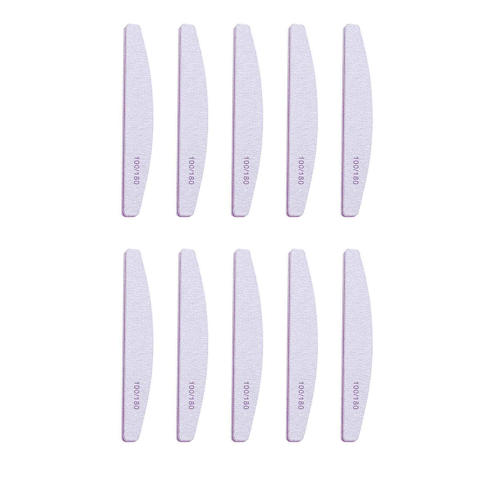 FACEGA 10 Pcs Nail File,Dual-Sided for Shaping and Polishing Nail Files ...