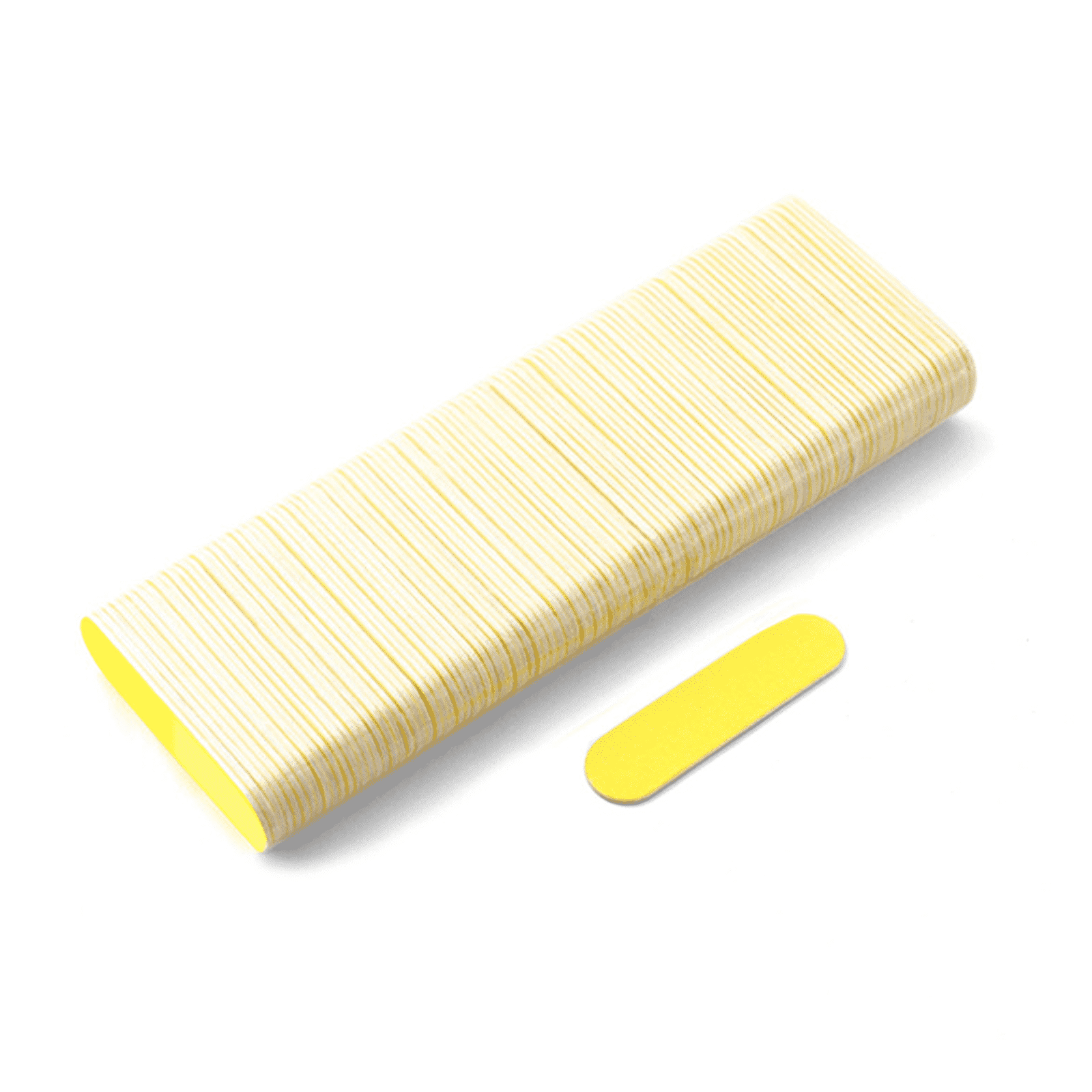 FACEGA 100 Pcs Nail Buffer,Coarse and Fine Dual-Sided Nail Files,1.2mm ...