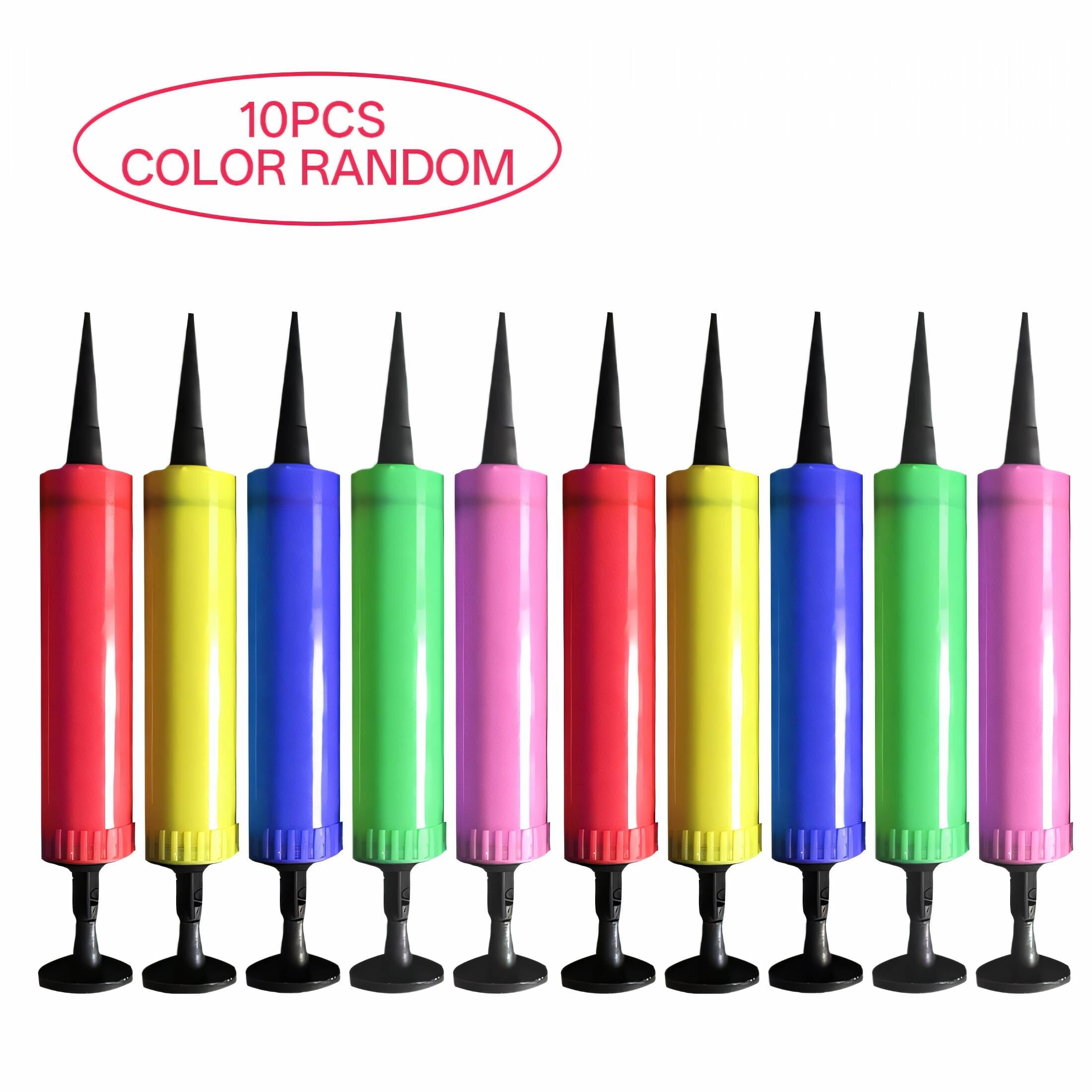 FACEGA 10Pcs Balloon Pump Compact Manual Inflator for Balloons ...