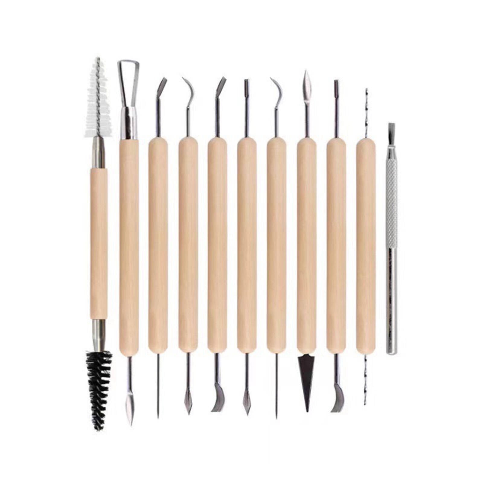 FACEGA 11Pcs Pottery tools Clay Sculpting tools Polymer Clay Cutters,Style1 - Walmart.com