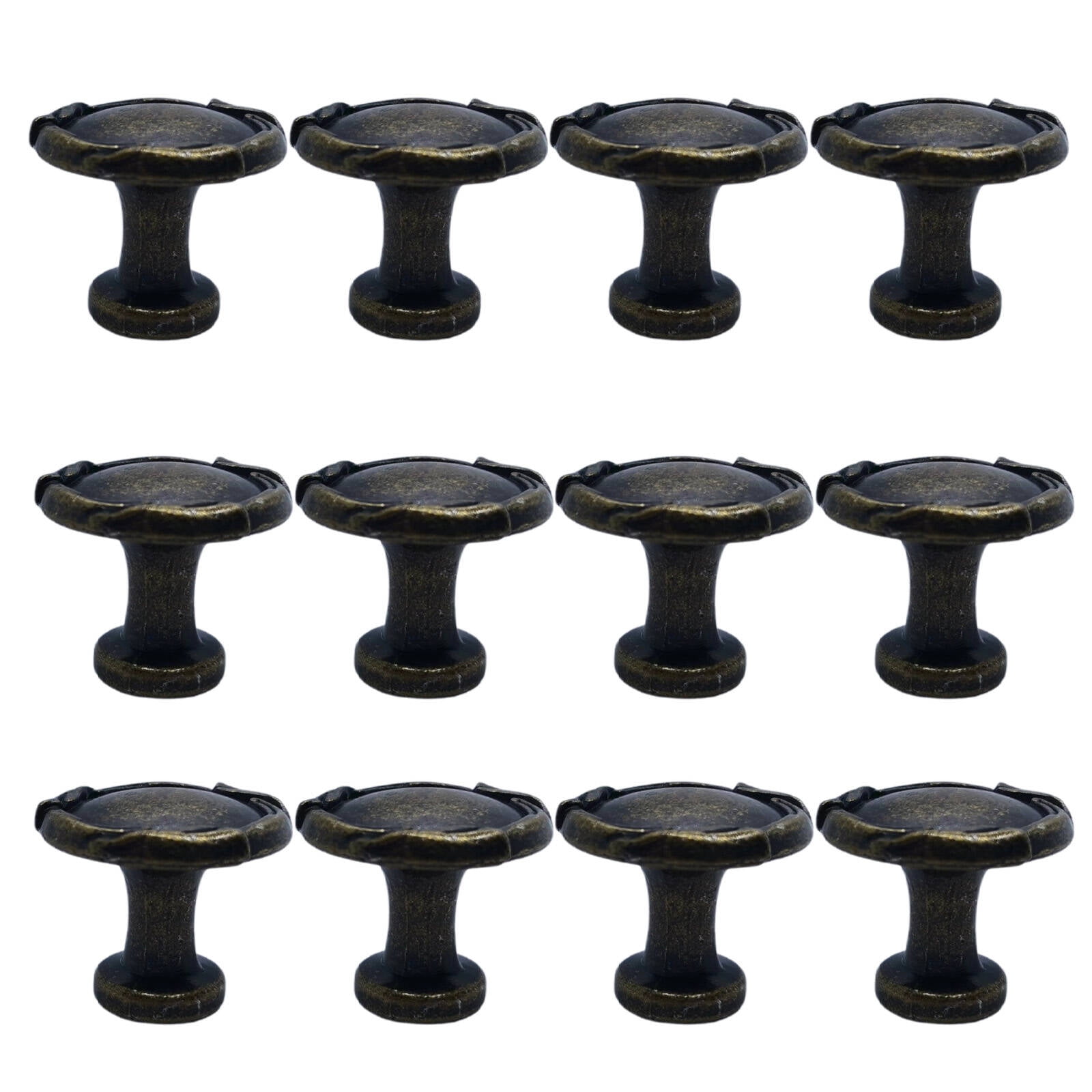 FACEGA 12Pcs Cabinet Knobs Elegant European Carved Design Adds Vintage ...