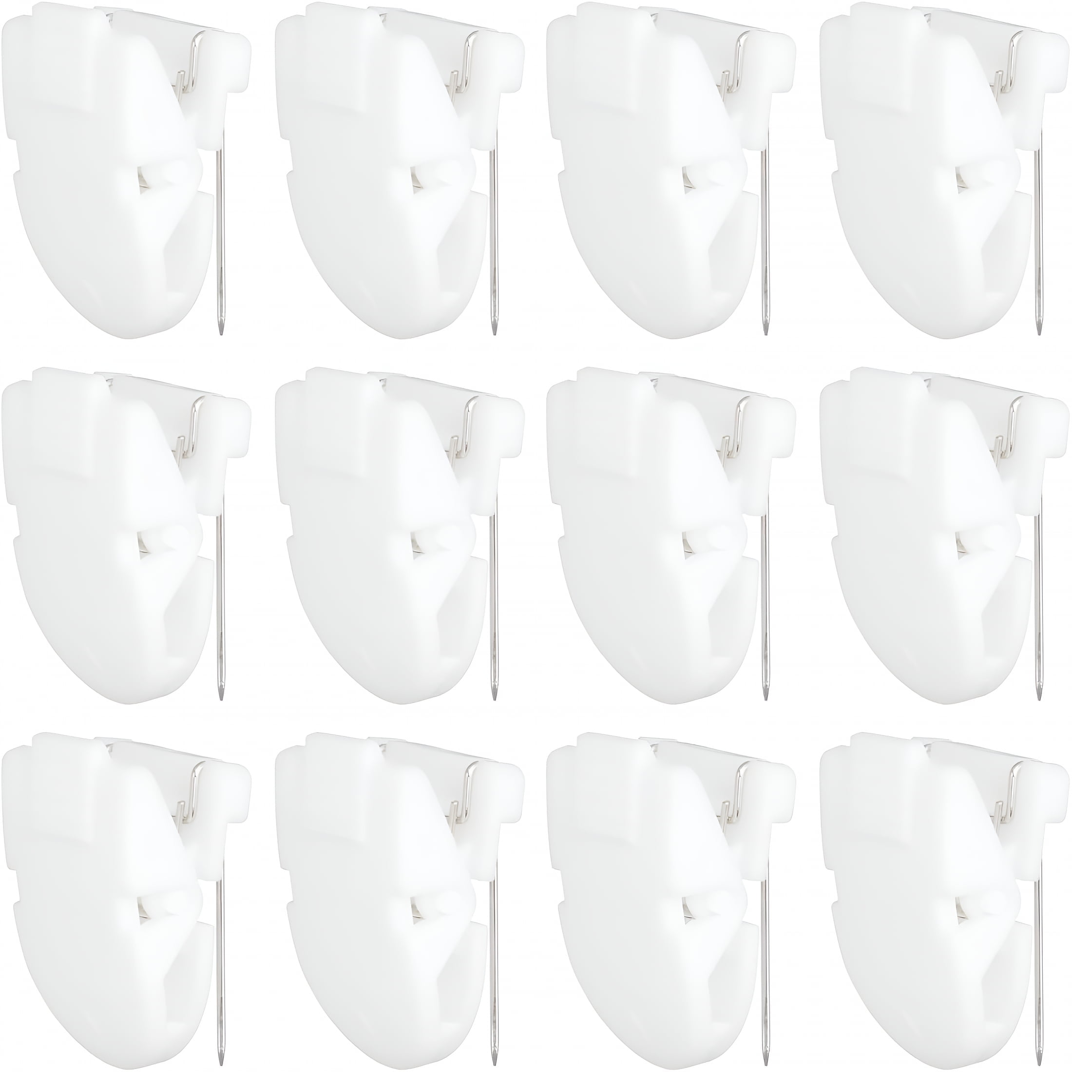 FACEGA 12pcs Cubicle Clips,Plastic Cubicle Clips for Fabric Walls ...