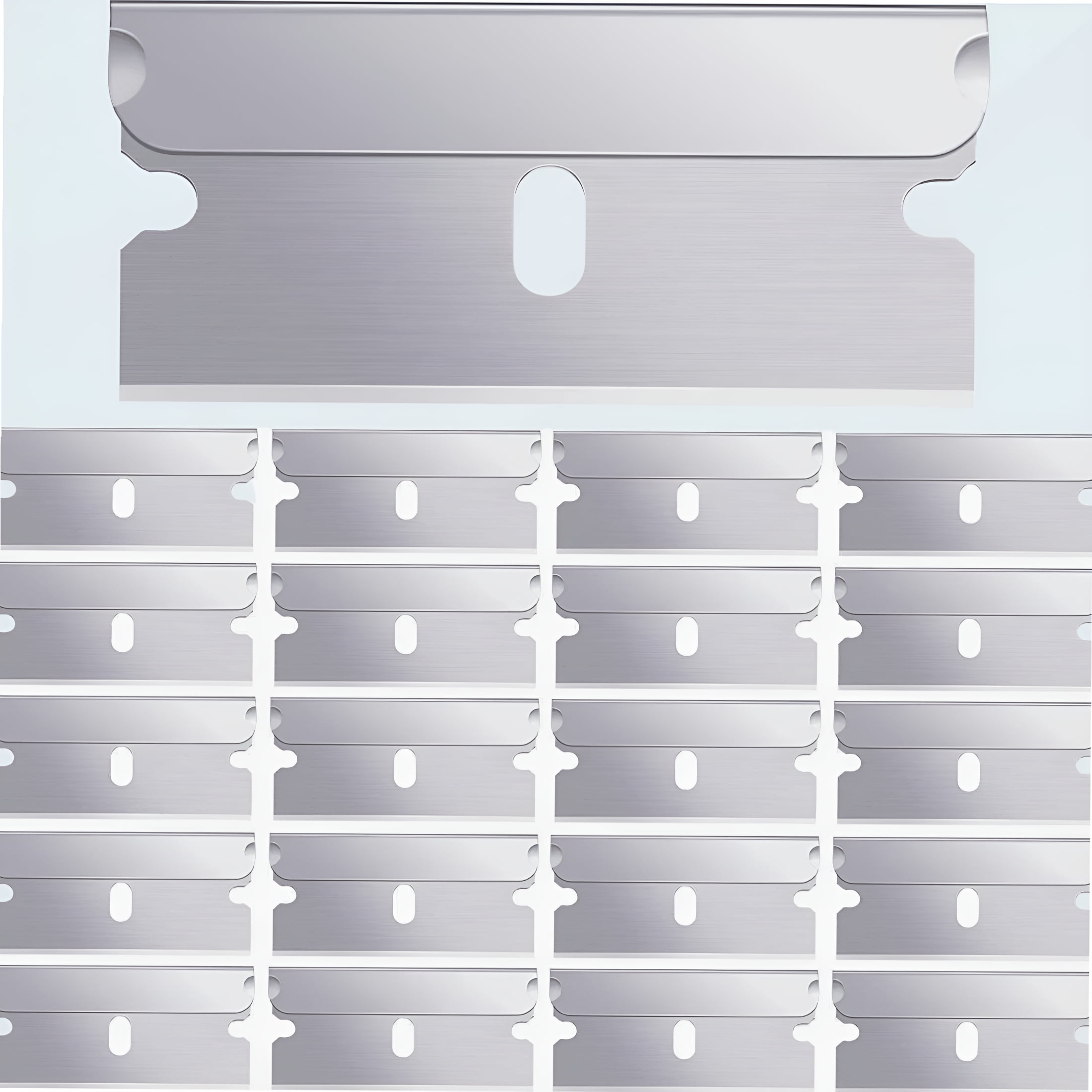 FACEGA 20 Pieces Single Edge Cutter Blade Industrial Razor Blades for ...