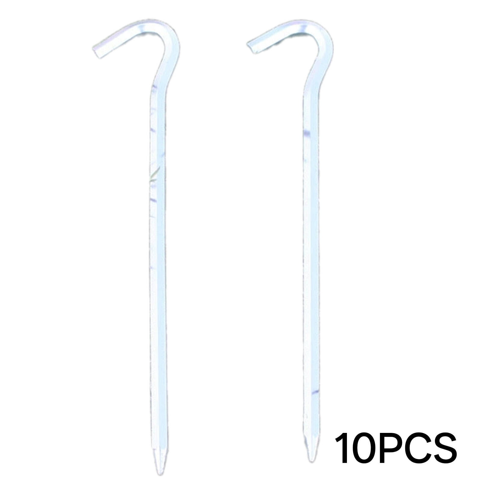 FACEGA 20Pcs Tent Stakes Rust - Resistant Feature Spikes Extended Metal ...