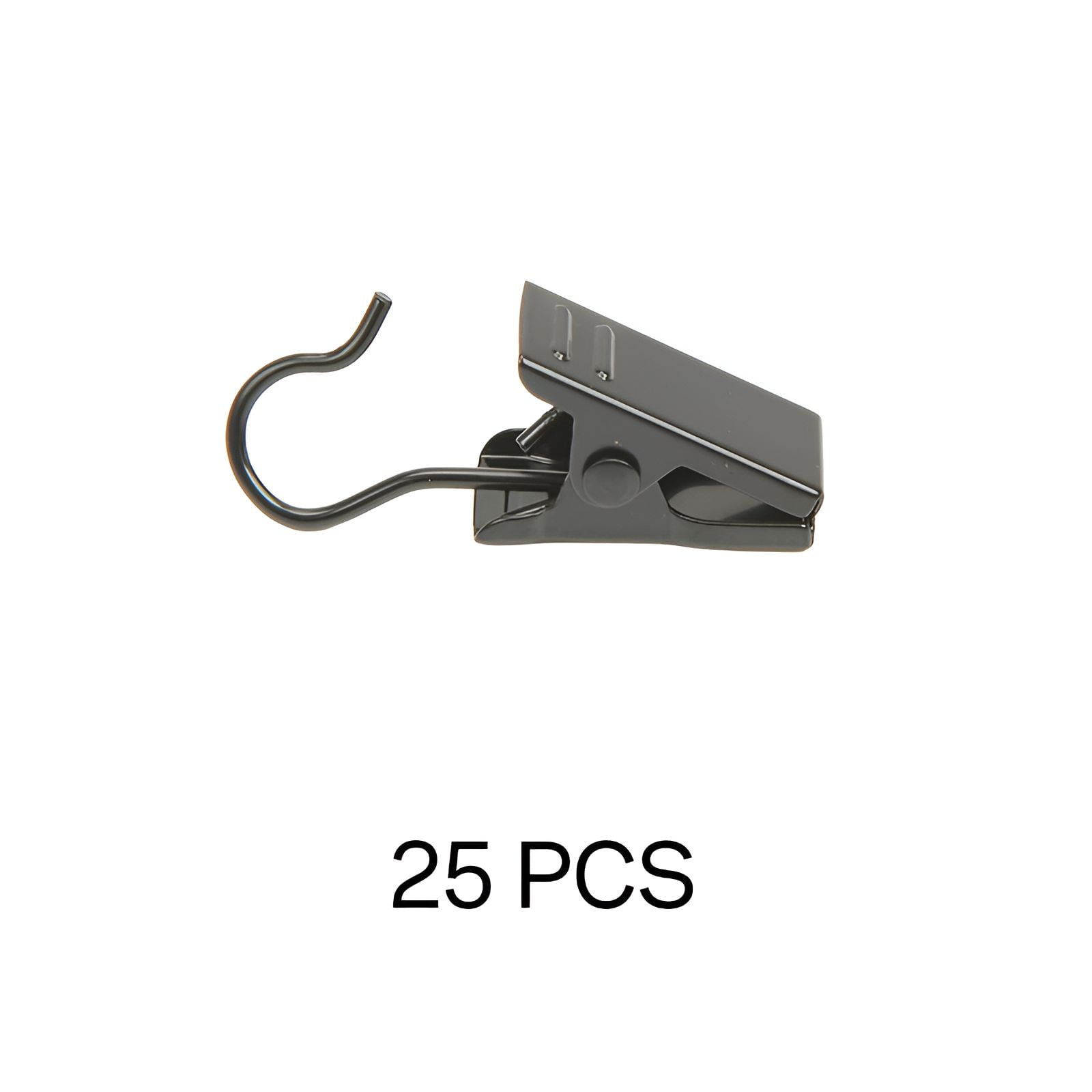 FACEGA 25Pcs Curtain Rings No Rusting Curtain Hangers Clips Fine Craft ...