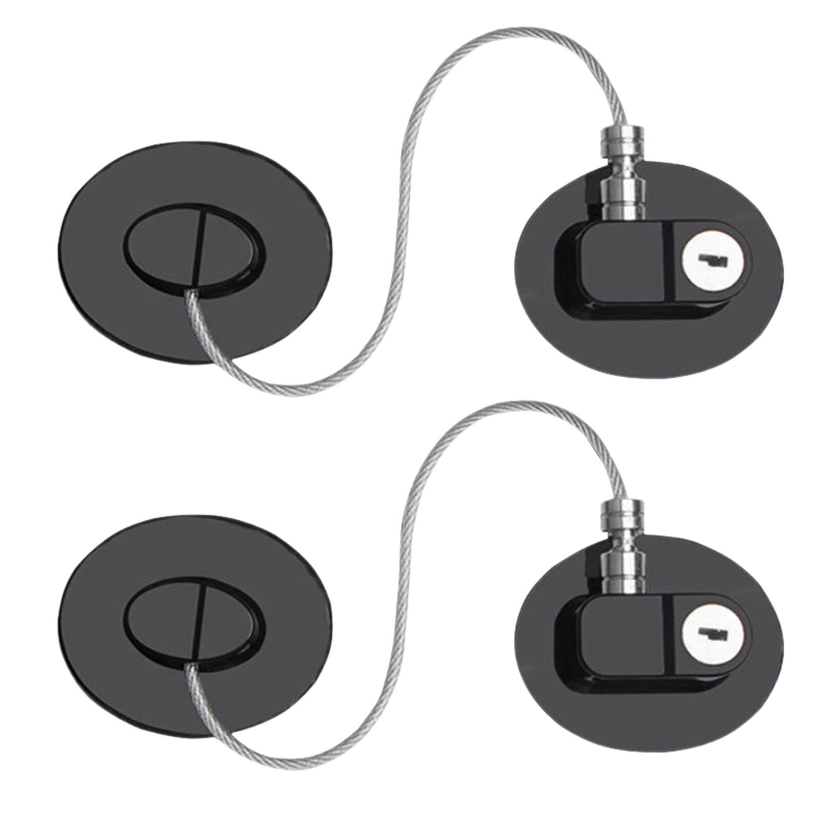 FACEGA 2Pcs Cabinet Locks Baby Proofing,Child-Safety Cabinet Locks ...