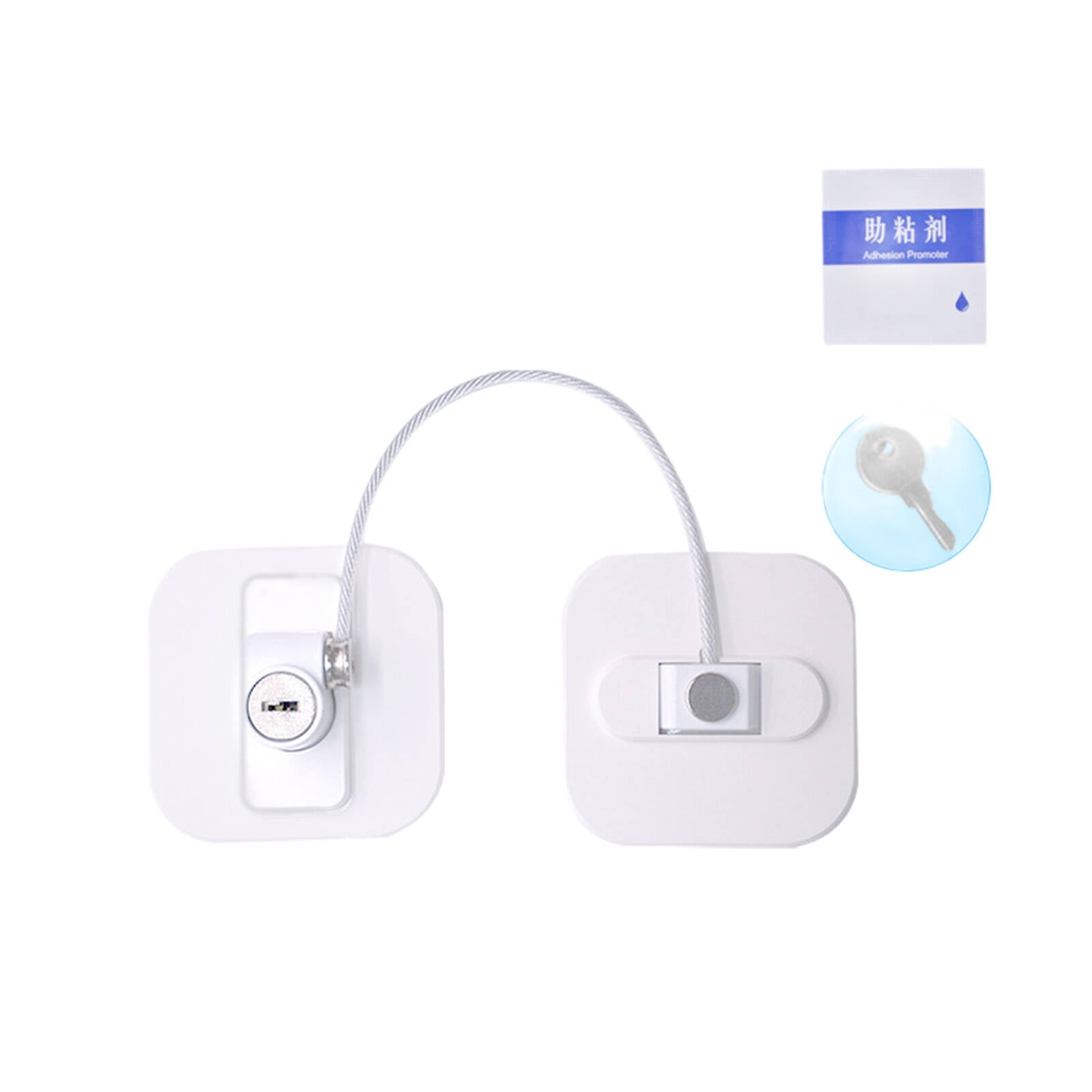 FACEGA 2Pcs Cabinet Locks Baby Proofing,Secure Child-Safe Cabinet Locks ...