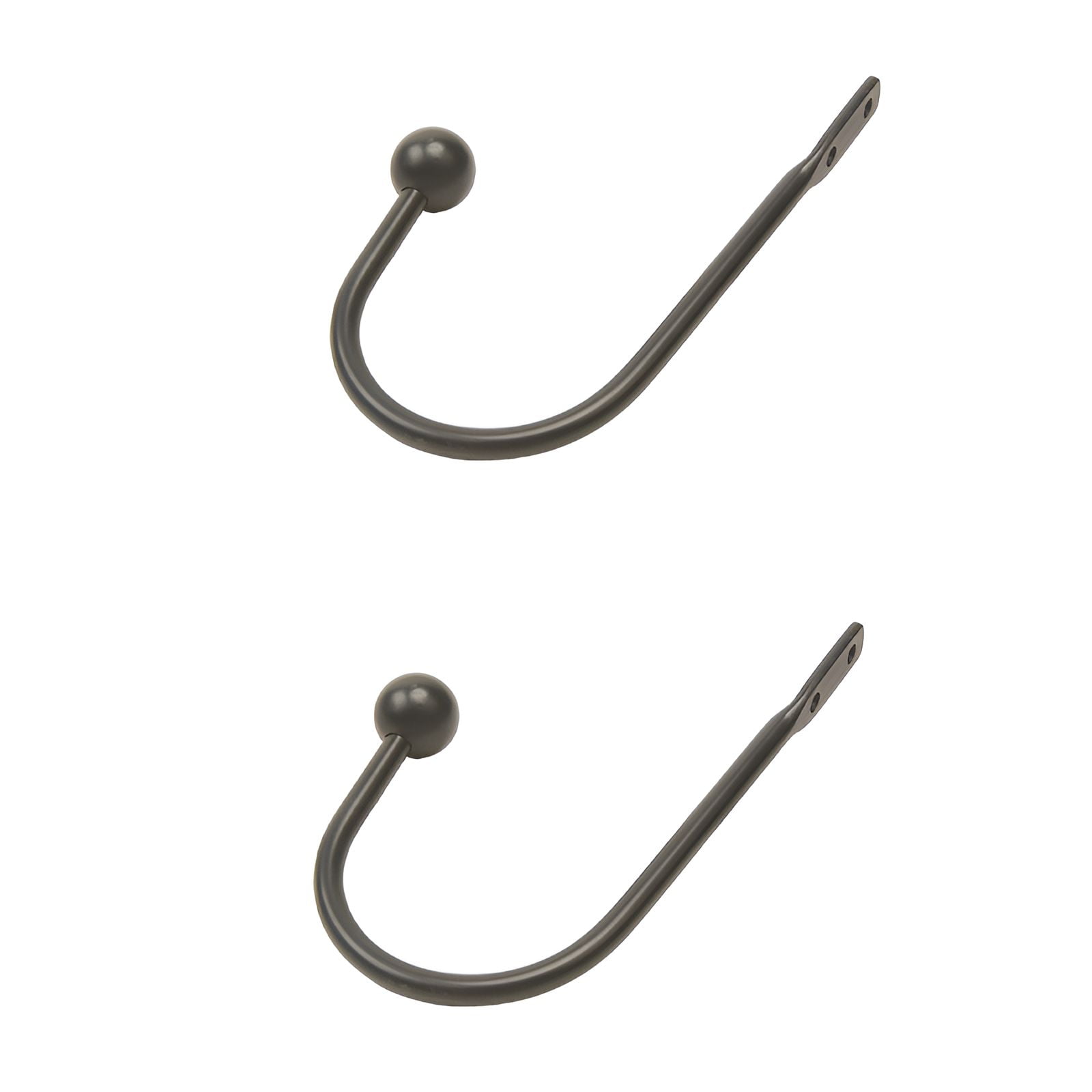 FACEGA 2Pcs Curtain Rings No Rusting Curtain Clips Fine Craft Drapery ...