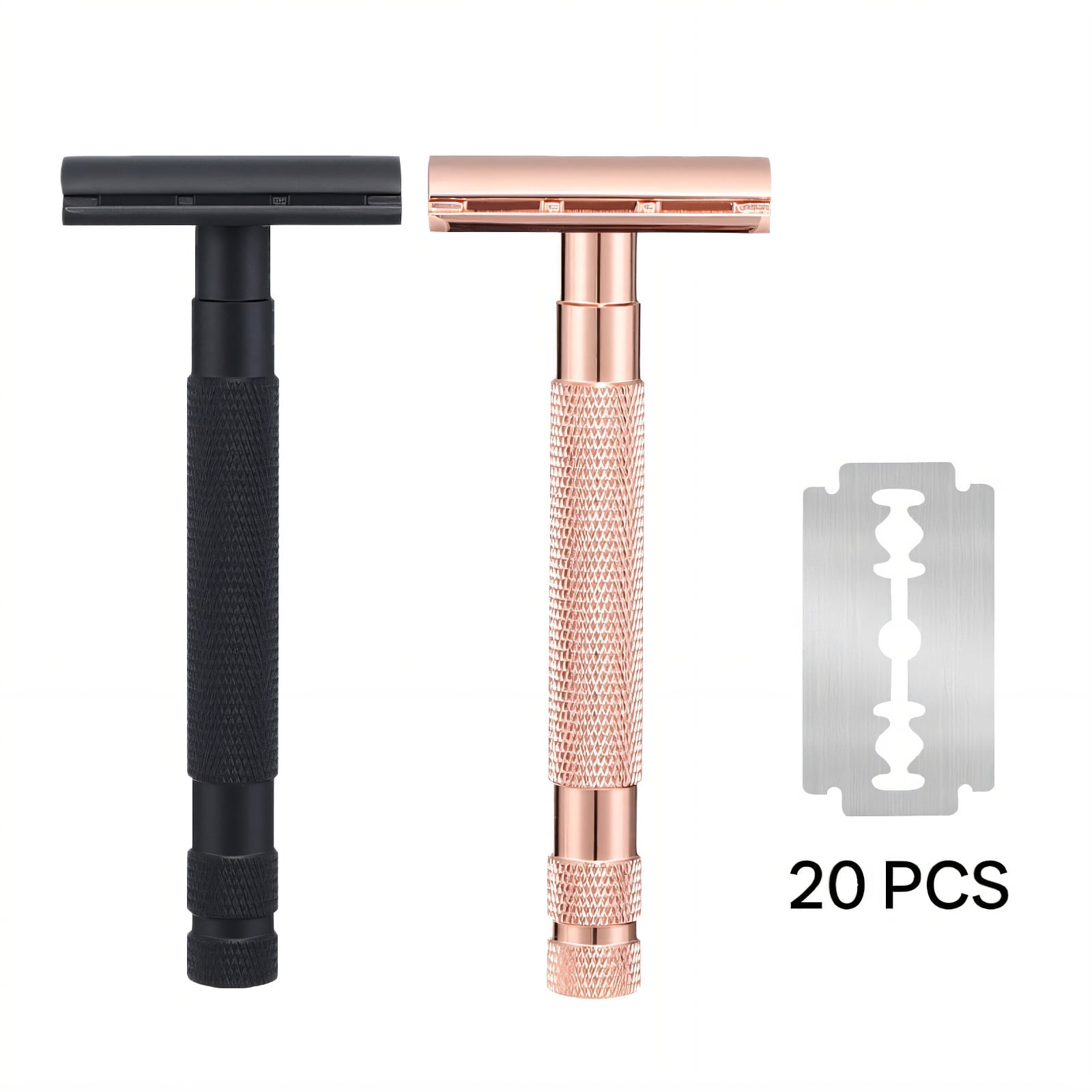 FACEGA 2Pcs Single Blade Razors for Men,Molded Structure Safety Razor ...