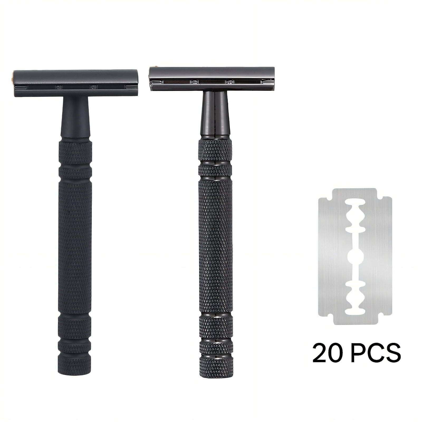 FACEGA 2PCS Single Blade Razors for Men,Practical Safety Razor,Alloy ...