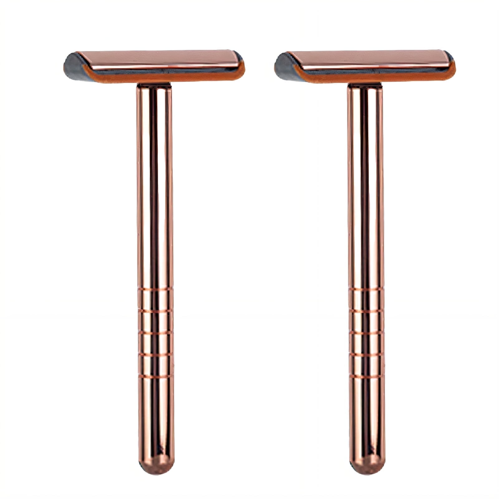 FACEGA 2PCS Single Blade Razors for Men,Rounded Blade Tip Safety Razor ...