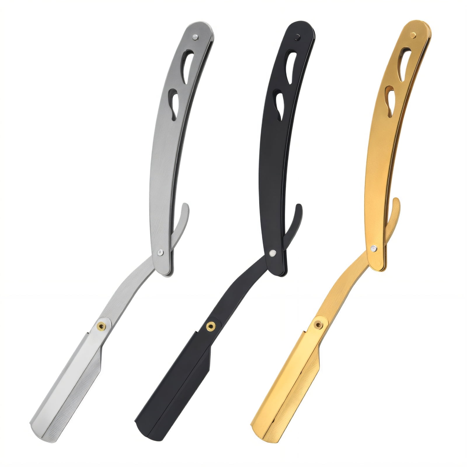 FACEGA 2Pcs Straight Razors for Men,Excellent Material Single Blade ...