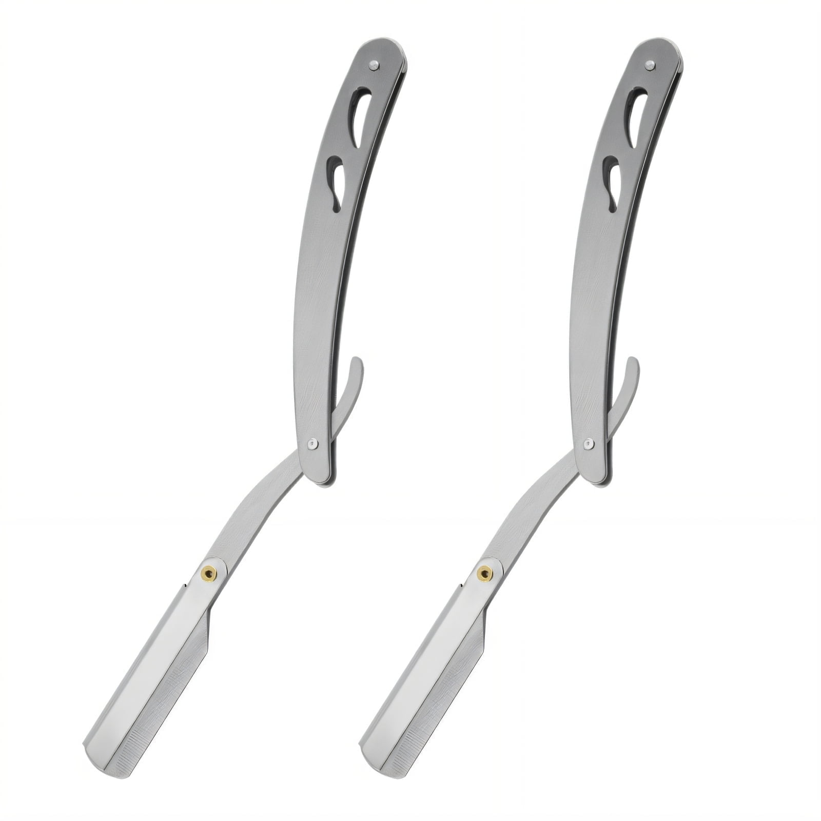 FACEGA 2Pcs Straight Razors for Men,Stable Structure Single Blade Razor ...