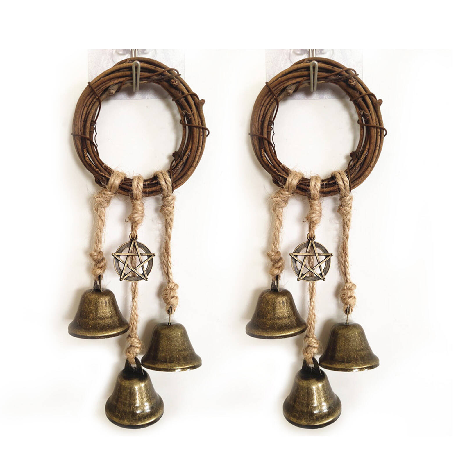FACEGA 2Pcs Witch Bells Mystical Bohemian Vibes Blend Magic and Charm ...