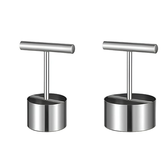 FACEGA 2pc Stainless Peach Pitter Steel Fruit Corer Strawberry Corer ...