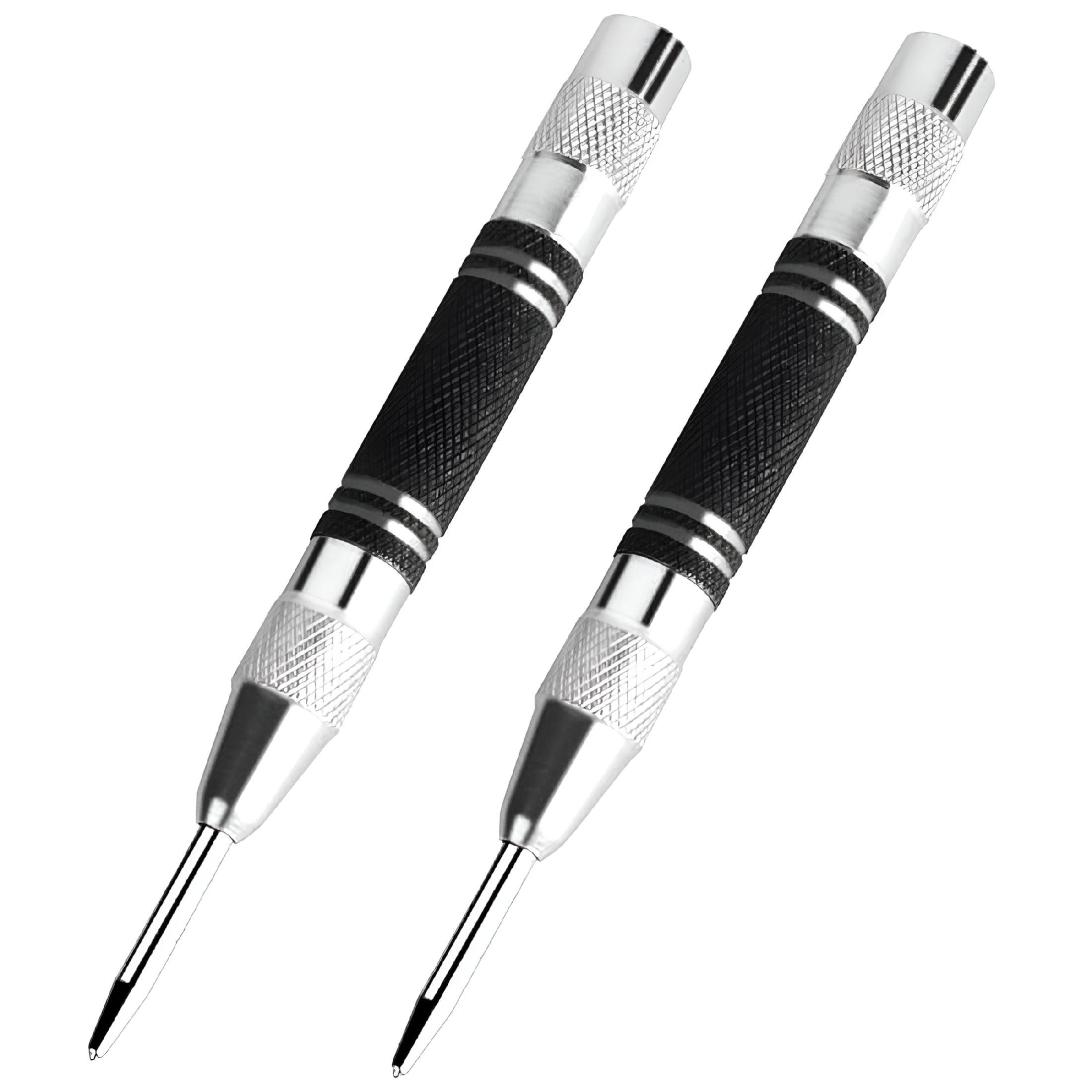 FACEGA 2pcs Automatic Center Punch 5 Inch Spring Loaded Center Drill ...