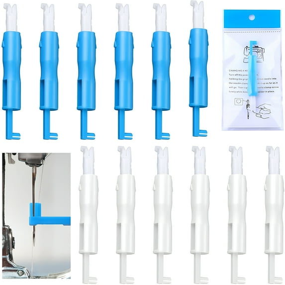 FACEGA 3/6/12 Packs Sewing Machine Elderly People Automatic Threader ...