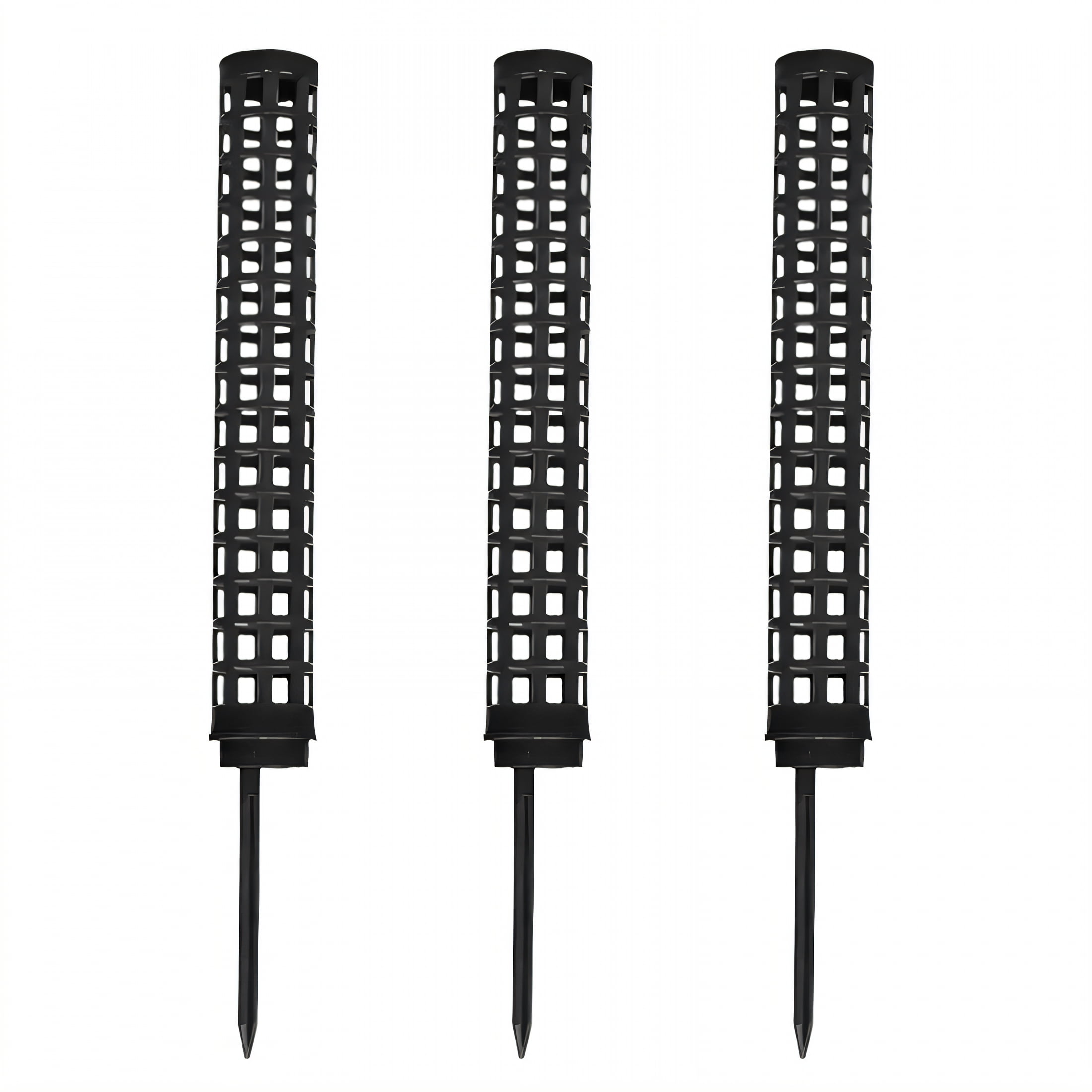 FACEGA 3 Sets Moss Pole 14.94" Plastic Rot Resistant Plant Supports for ...