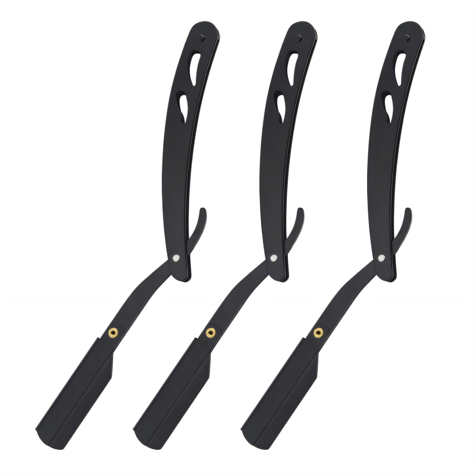 FACEGA 3Pcs Straight Razors for Men,Corrosion Resistance Single Blade ...