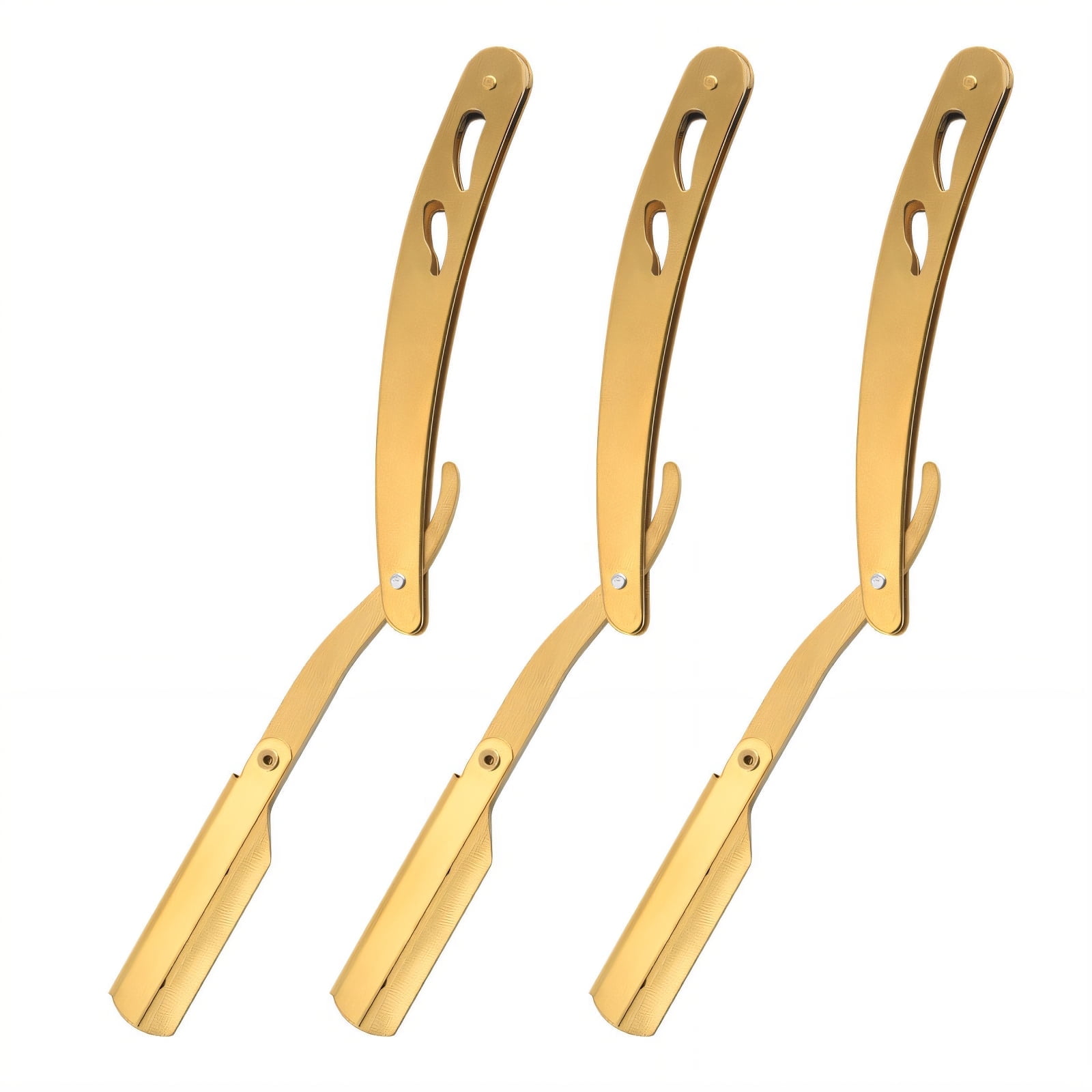 FACEGA 3Pcs Straight Razors for Men,No Rust Single Blade Razor ...