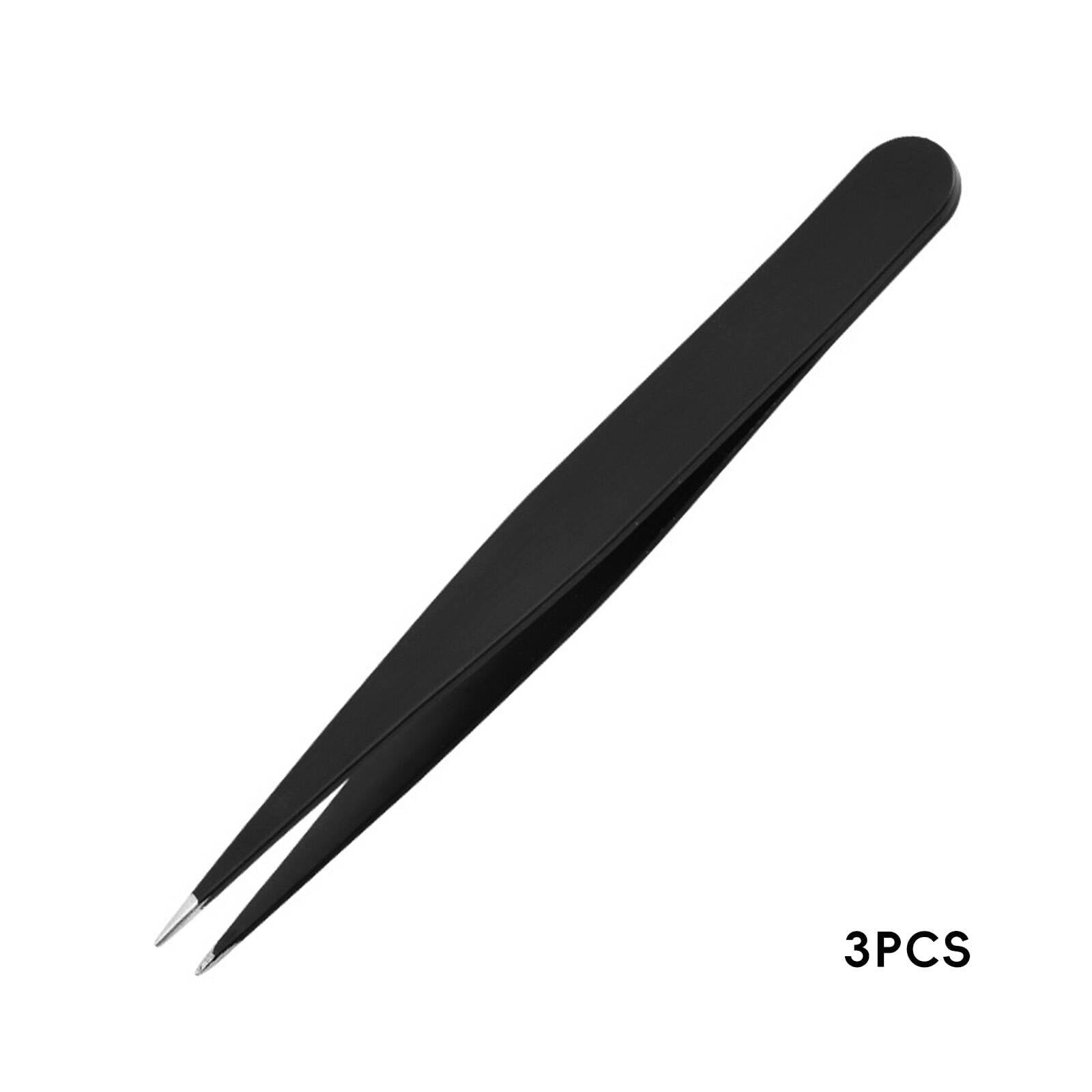 FACEGA 3Pcs Tweezers,Perfect Recoil Force Lash Extension Tweezers ...