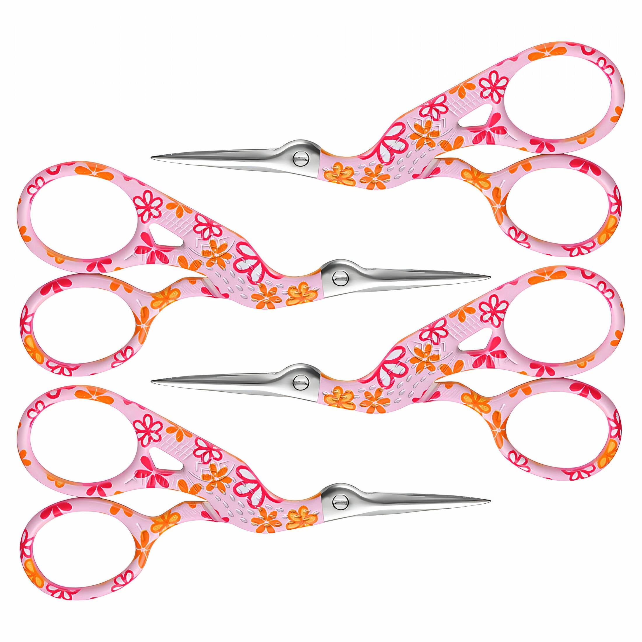 FACEGA 4 Pcs Scissors,Durable Construction Embroidery Scissors, Sleek ...