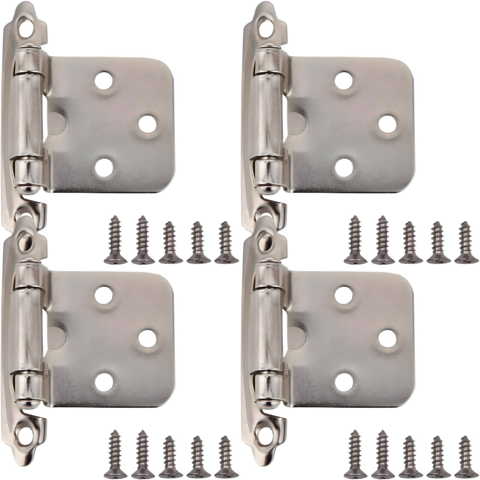 FACEGA 4Pcs Cabinet Hinges,Cold Rolled Steel Material Kitchen Cabinet ...